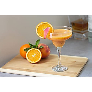 Epure Firenze Collection 4 Piece Margarita Glass Set - Classic For Drinking Margaritas, Pina Coladas, Daiquiris, and Other Cocktails (Margarita Glass (10 oz))