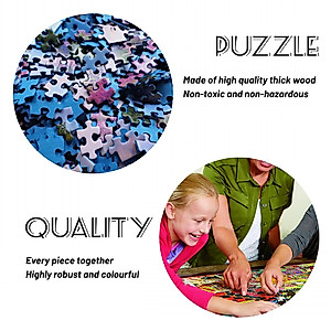 Turani 300 Piece Wooden Puzzles for Adults 300 Piece Jigsaw Puzzles 300 Pieces for Adults Jigsaw Puzzle Series Puzzles 300 Piece Puzzle(Wooden Puzzle)