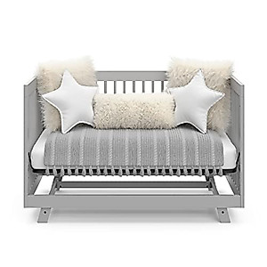 Storkcraft Beckham 3-in-1 Convertible Crib - Pebble Gray