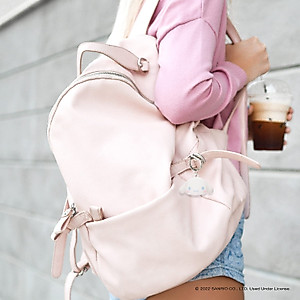 iFace Hello Kitty ♡ Pusheen Case Designed for Apple AirTag - Silicone Protective Air Tag Cover [Limited Edition] [Cute Character Case] [Carabiner Keychain Clip Included] [for Dog Collars, Keys, etc.]