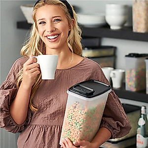 Tupperware Super Cereal Storer, Dishwasher Safe and BPA Free (4.5 L / 1.15 gal)