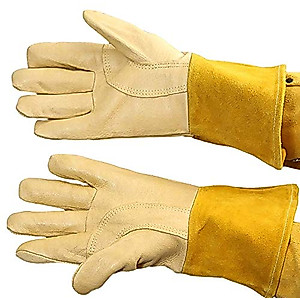 Tillman Welding Safety Gloves, 42m, Tan