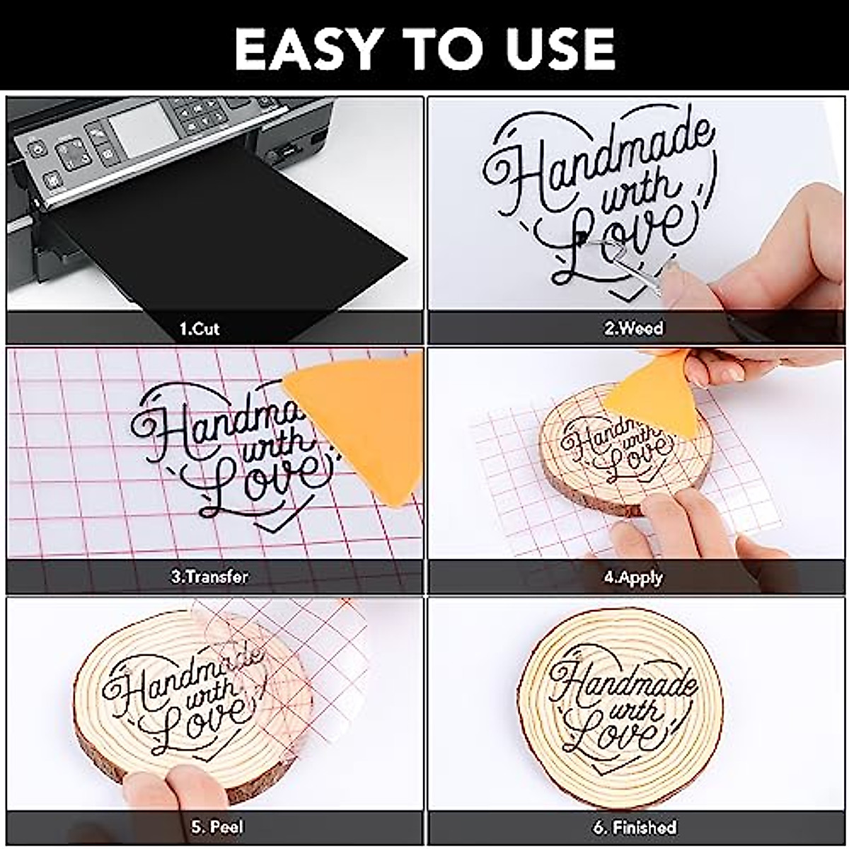 CAREGY Black Permanent Vinyl, Matte Black Adhesive Vinyl for Cricut - 12" x 60FT Black Permanent Vinyl Roll for Cutting Machine,Signs, Home Decoration,Scrapbooking, Craft, DIY Mug Project, Sticker…