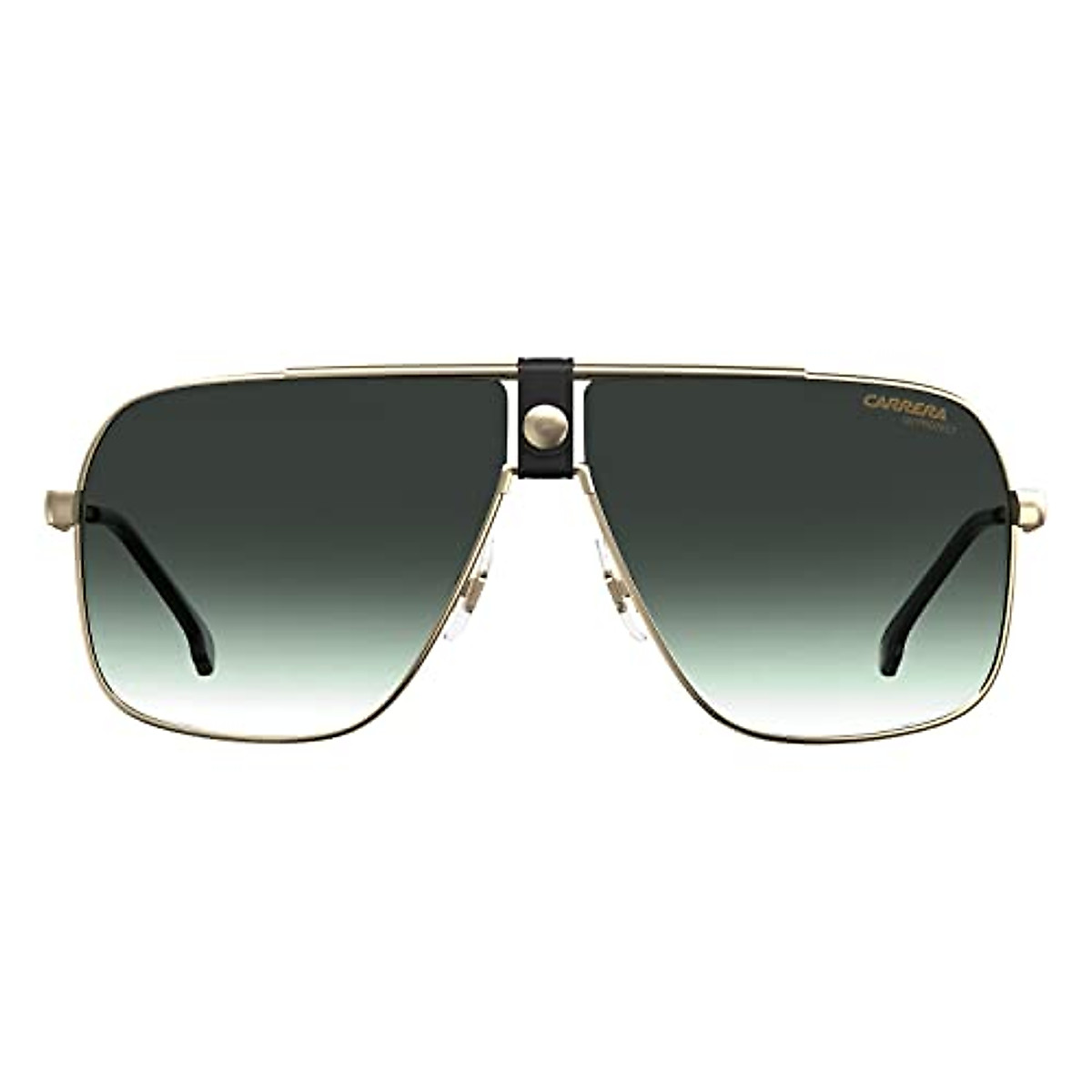 Carrera Carrera 1018/S 2M2 Gold Metal Aviator Sunglasses Green Gradient Lens, 63-11-145