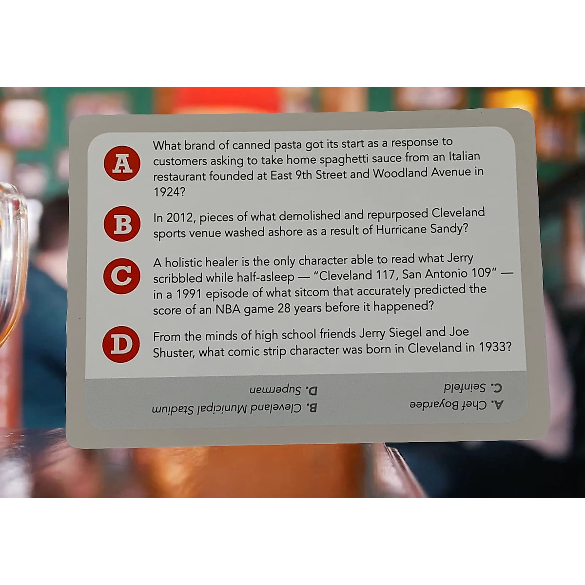 You Gotta Know Cleveland Hometown - Trivia Game