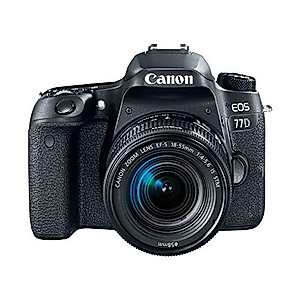 Canon EOS 77D EF-S 18-55 is STM Kit (Renewed)