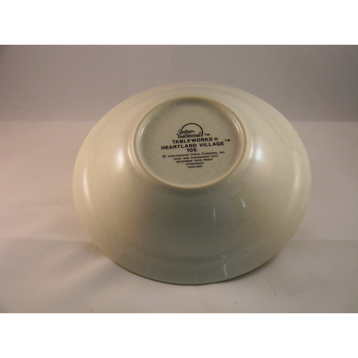 International Tableworks - Heartland Village Stoneware - Cereal / Soup Bowl