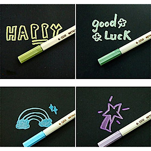 10pcs/lot Album Photo STA Metallic Multi Color Pens Markers DIY Arts & Crafts 10 Color Gel Pens