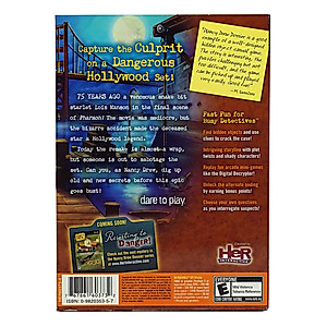 Nancy Drew Dossier: Lights, Camera, Curses - PC Game - Solve Secrets of the Past and Save an Epic Hollywood Movie