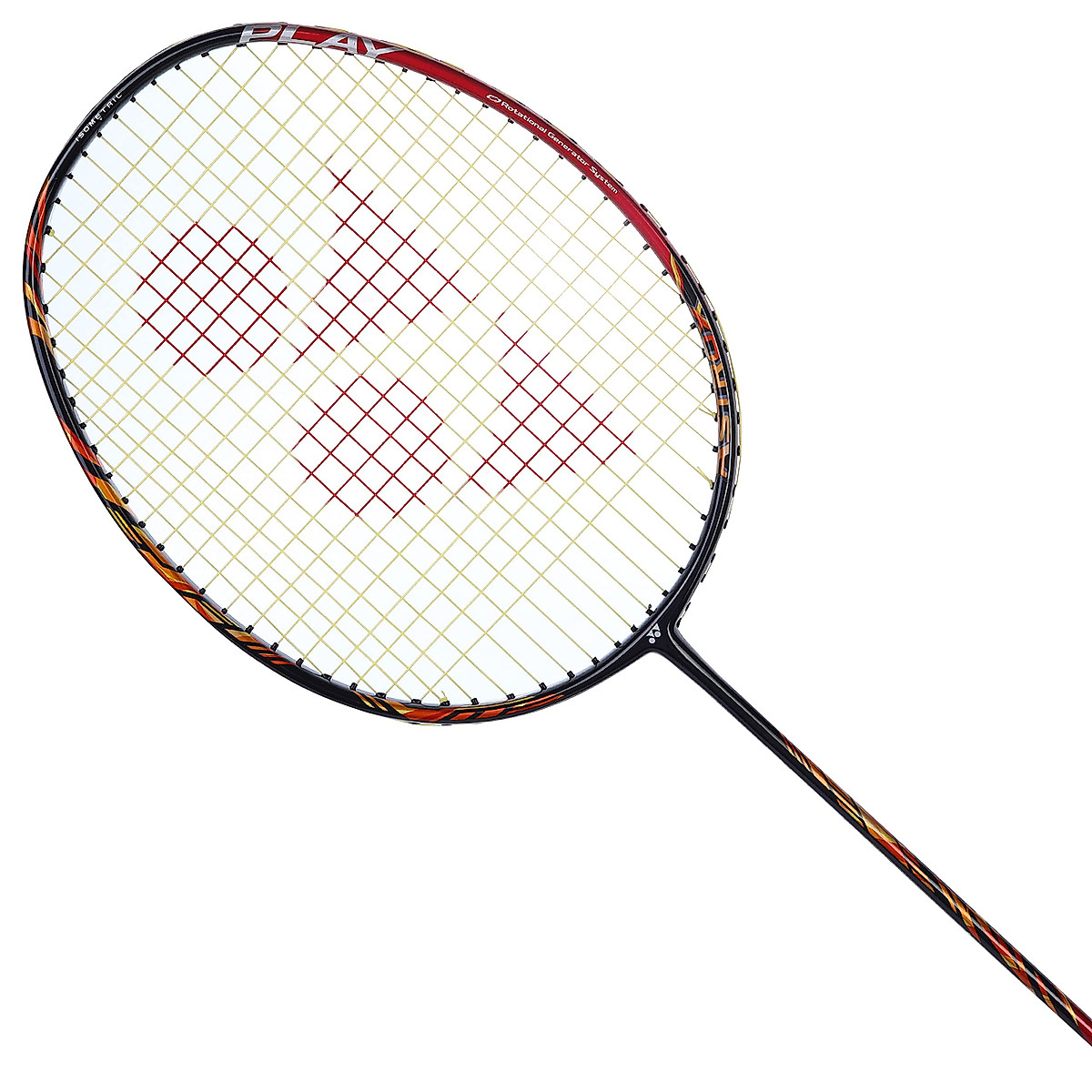 YONEX Astrox 99 Play Graphite Strung Badminton Racket with Full Racket Cover (Cherry Sunburst) | for Intermediate Players | 83 Grams | Maximum String Tension - 28lbs