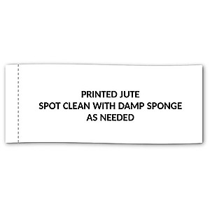 DII Jute Storage Collection Collapsible Burlap Diamond Storage Bin, Small Rectangle, 14x8x9", Navy