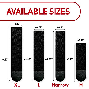 Command Large Picture Hanging Strips, Damage Free Hanging Picture Hangers, No Tools Wall Hanging Strips for Living Spaces, 14 Black Adhesive Strip Pairs(28 Command Strips)