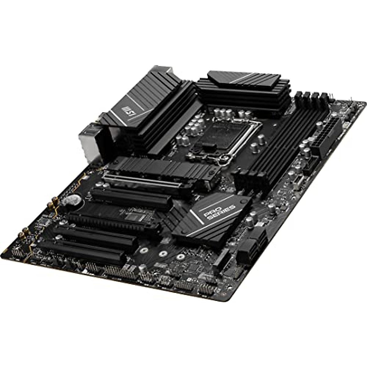 MSI PRO B760-P WiFi DDR4 ProSeries Motherboard (Supports 12th/13th/14th Gen Intel Processors, LGA 1700, DDR4, PCIe 4.0, M.2, 2.5Gbps LAN, USB 3.2 Gen2, HDMI/DP, Wi-Fi 6E, Bluetooth 5.3, ATX)