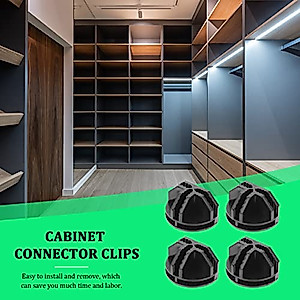 balacoo Wire Connectors Mesh Fence 12pcs Plastic Connector Wire Cube Connectors Modular Organizer connectors Closet Storage connectors Wire Grid Cube Cabinet Shelf Storage Racks Shelves