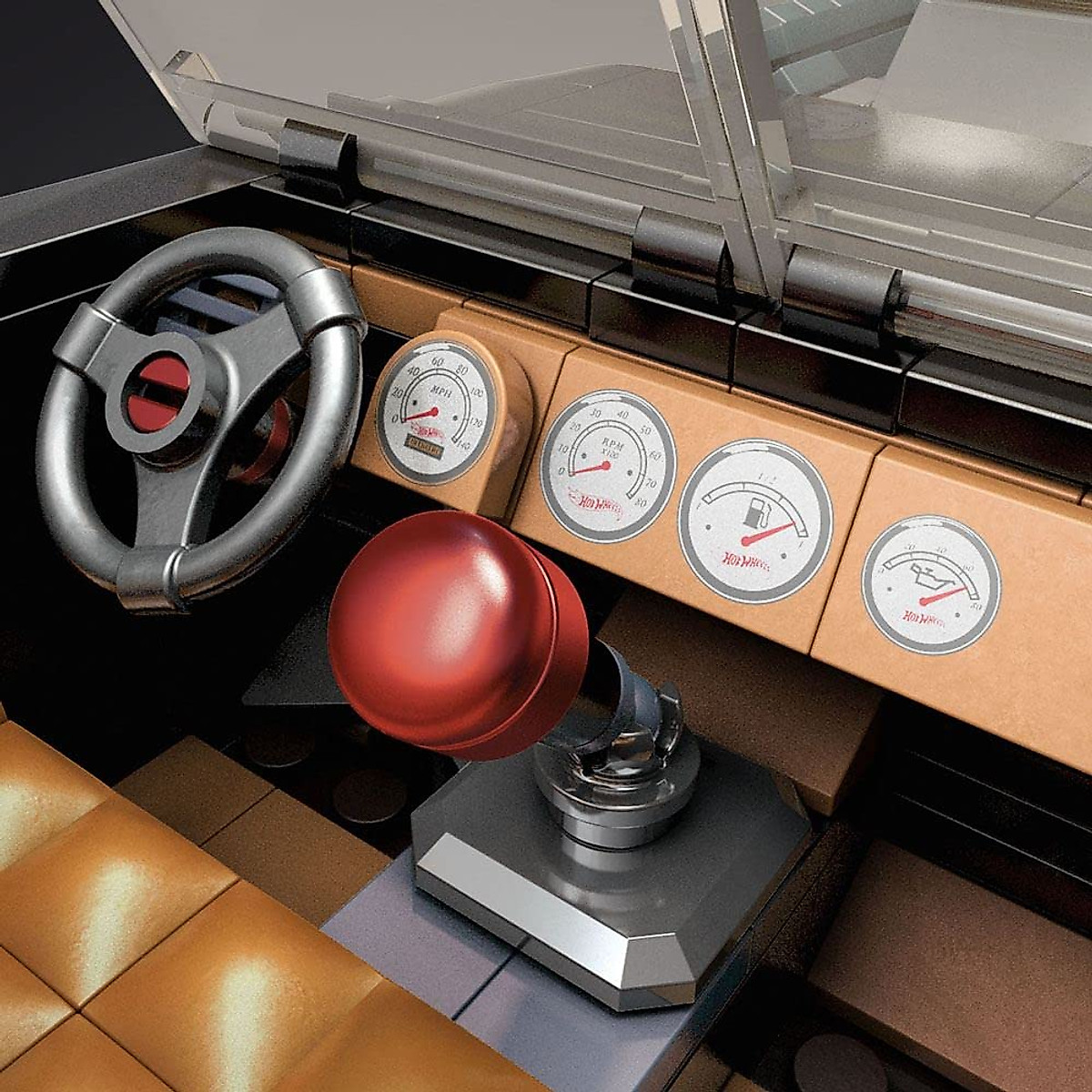 Mega Construx Hot Wheels Street Rodder Construction Set, Building Toys for Kids