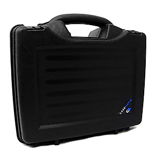 CASEMATIX Cardioid Dynamic and Vocal Microphone Hard Case Compatible with Shure Microphones SM58, SM57, Beta 58A, PG48, PGA58 and More with Customizable Foam for up to 6 Mics