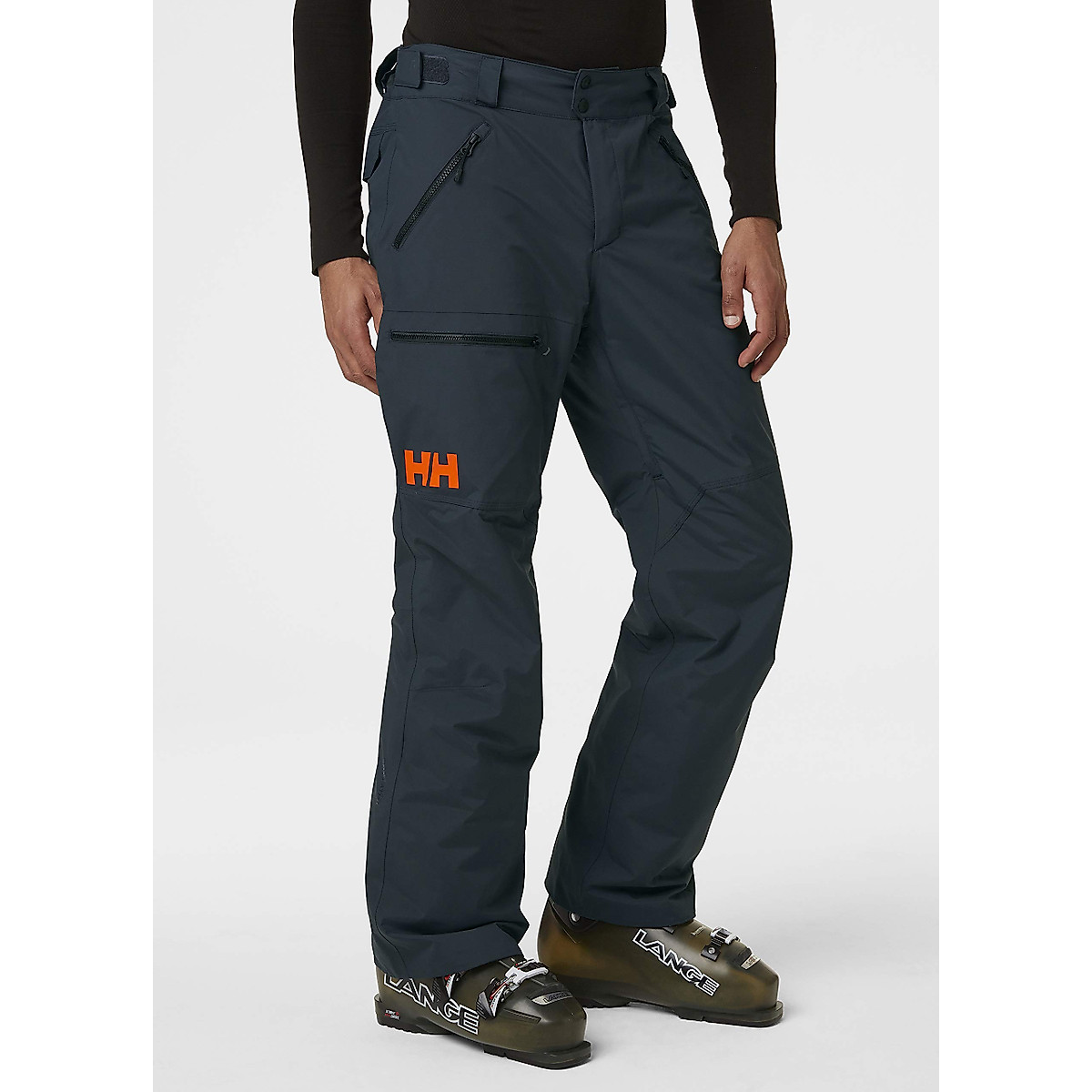 Helly-Hansen Mens SOGN Cargo Waterproof Ski Pant, 983 Slate, X-Large