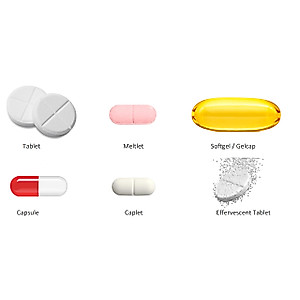 GeriCare Multivitamin Supplement Tablets, (Bottle of 1000)