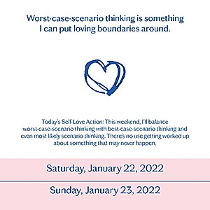 A Year of Self-Love Page-A-Day Calendar 2022: Daily Affirmations and Actions for Self-Compassion and Self Worth.