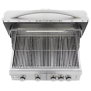 Blaze LTE 32-Inch 4-Burner Built-In Natural Or Propane Gas Grill With Rear Infrared Burner & Grill Lights - BLZ-4LTE-NG Or BLZ-4LTE-LP (32" Natural Gas)