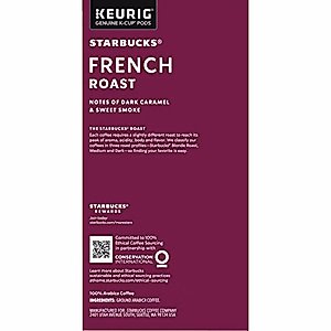 Starbucks French Roast K-Cup Packs, 32-count