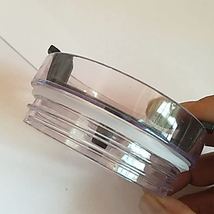 ZEJAVIC 2 pack 40 OZ Tumbler Lid Compatible for Stanley Adventure Quencher Travel Tumbler Cup, Spill Proof Splash Resistant Tumbler Covers for Stanley (Pink)