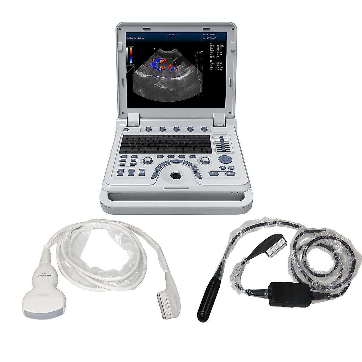 CONTEC CMS1700A-VET/Veterinary Color Doppler ultrasonic Systems (Rectal Linear, Convex Probe)