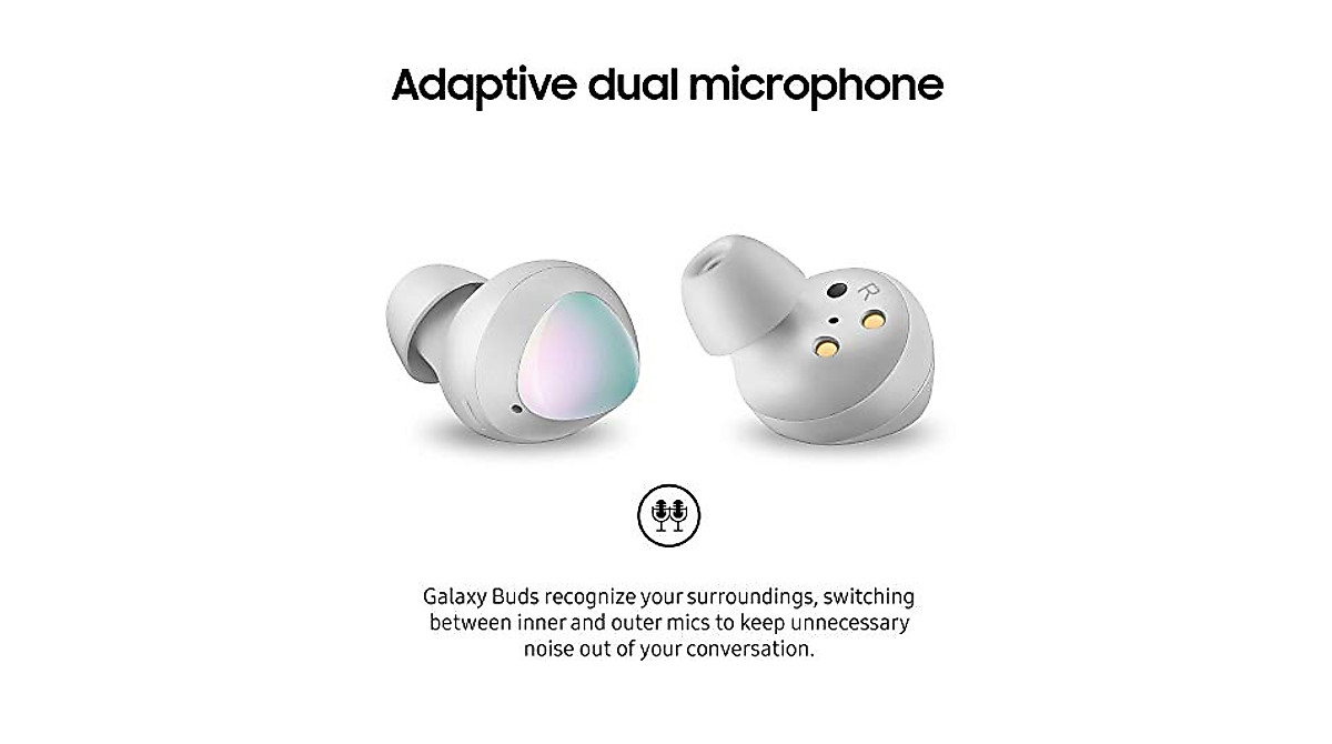 Samsung Galaxy Buds Silver - True Wireless Earbuds with Premium Sound