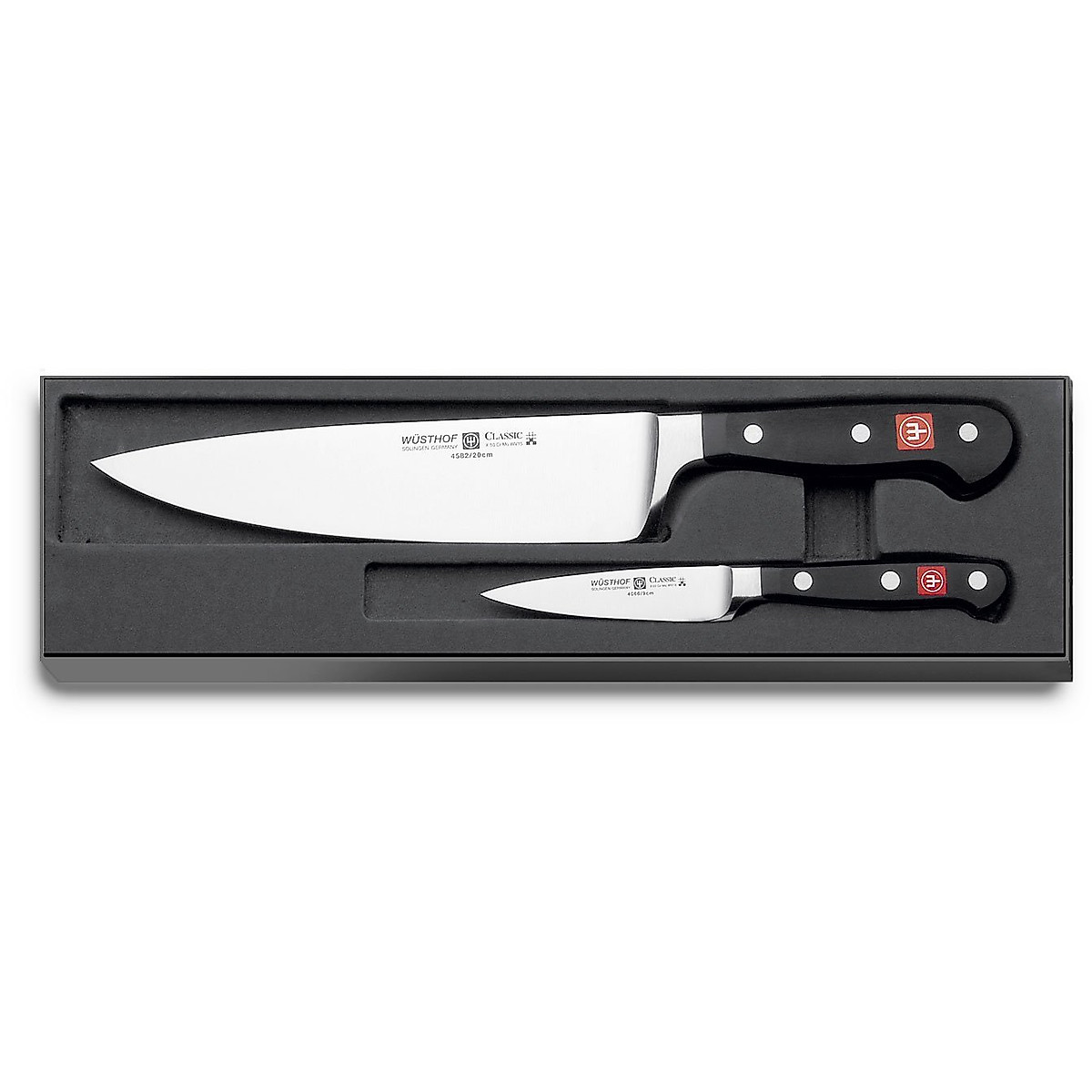 Wüsthof - Two Piece Starter Set - 3.5" Pairing Knife and 8" Cooks Knife (9755)