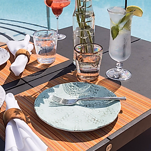 Fortessa Royal Pacific 18/10 Stainless Steel, 20 Piece Flatware Set (Service for 4), Silver