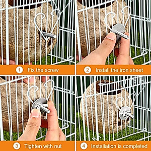 balacoo Coconut Shell Birds Nest- Natural Coconut Shell Bird Nest Keep Warm House Hut Cage for Pet Parrot Budgies Parakeet