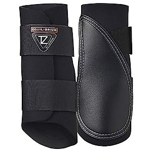 Equilibrium Tri-Zone Brushing Boot Large Black