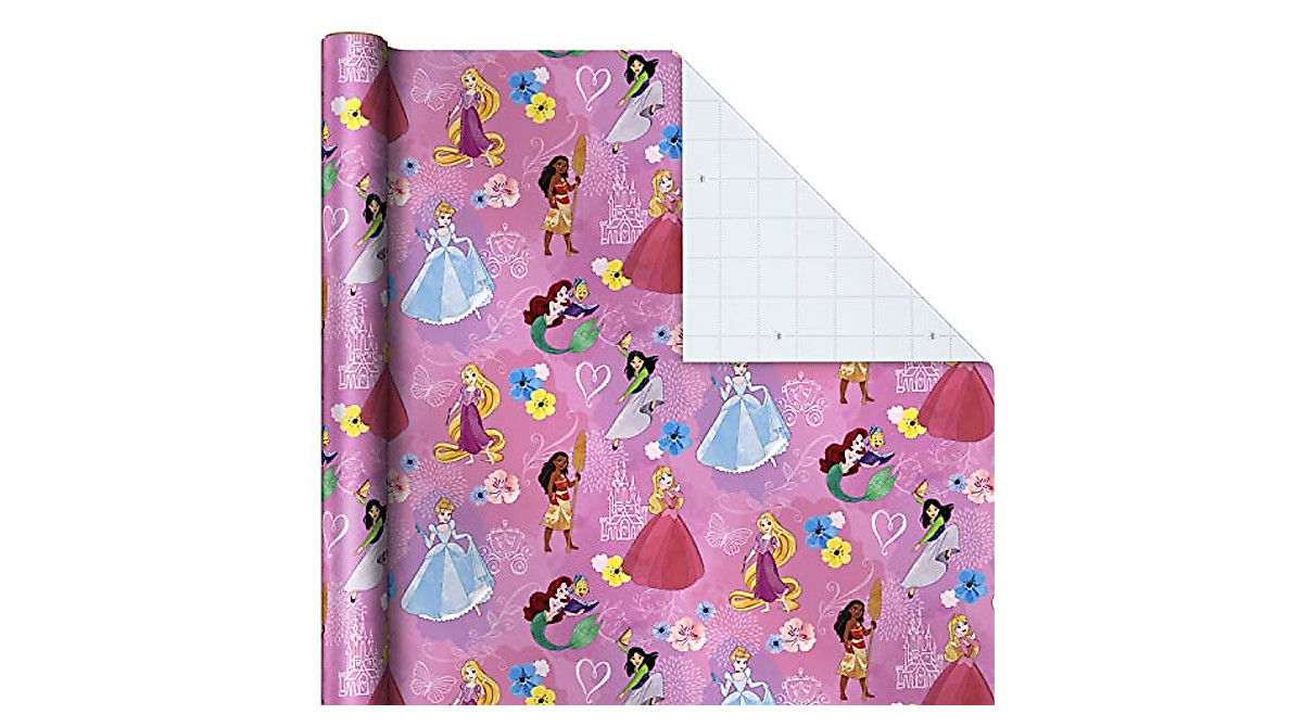 Disney Princess Wrapping Paper 3-Pack - Perfect for Gifts & Celebrations