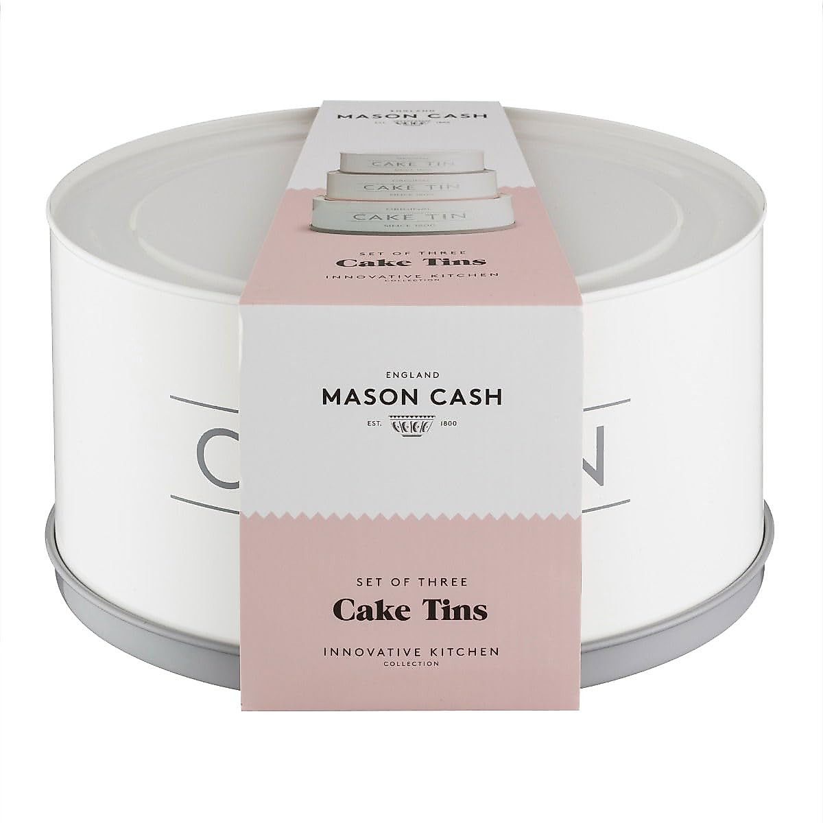 Mason Cash Innovative Kitchen Nesting Cake Tins, Set of 3