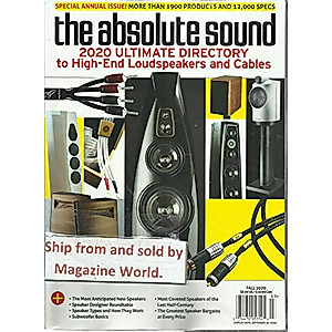 THE ABSOLUTE SOUND MAGAZINE, 2020 ULTIMATE DIRECTORY TO HIGH-END LOUDSPEAKERS