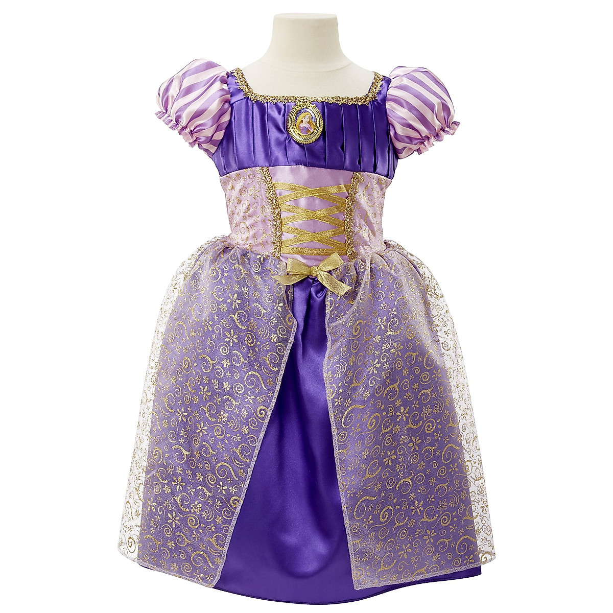 Disney Princess Rapunzel Sing & Shimmer Musical Dress Costume for Girls