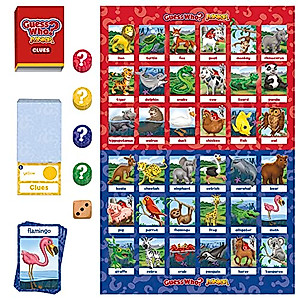 Hasbro Gaming Guess Who? Junior Board Game | Guess Who? Game for Younger Kids | Ages 3 and Up | 2 to 4 Players | Preschool Games | Fun Games for Kids