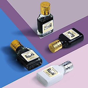 Swiss Arabian Jannet EL Firdaus Red - Luxury Products From Dubai - Long Lasting Perfume Oil for Unisex - Blend of Basil, Bergamot, Jasmine and Musk - Perfect for Date Night or Evening Out - 0.3 oz