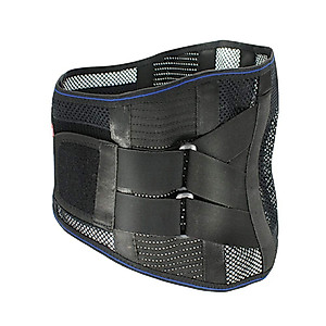LSRRYD Light and Breathable Premium Back Support Belt for Men Women Double Pull Neoprene Lumbar Support Belt Fit Prevention Spine Injury and Improves Posture (Size : XL)