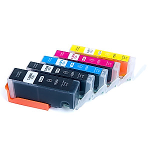 JUNCAI Compatible Ink Cartridge Replacement for Canon PGI-280XXL CLI-281XXL 280 XXL 281 XXL for PIXMA TR7520 TR8520 TS8120 TS8220 TS9120 TS9520 TS9521C TS6120 TS6220 TS6320 (5 Pack)