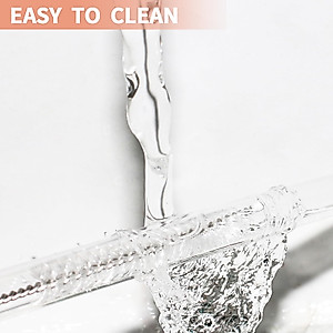 KEUYE 64oz Straw Compatible With Stanley, Extra Long Quencher 64 oz Straw,Cleaning Brush And Iceflow Flip Straw Tumbler 64 oz Compatible With Stanley Accessories,Resuable Ice Flow Flip Straw 64 oz