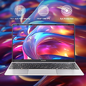 FUNYET 14 Inch Gaming Laptop, Laptop Computer 2025 Windows 11 Pro, 8GB RAM 256GB SSD, Intel 11th Gen N5095 Processor(up to 2.9 GHz), FHD 1920 x 1080