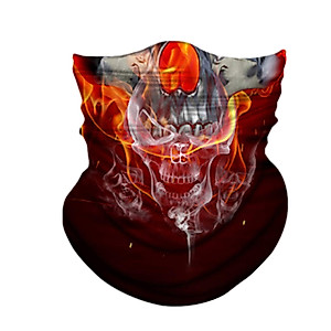 ACBungji Seamless Face Scarf Head Wraps headwear Bandana Headband Balaclava Neck Gaiter Multifunction