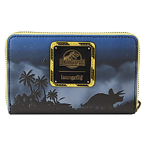 Loungefly 30th Anniversary Dino Moon Glow Zip Around Wallet