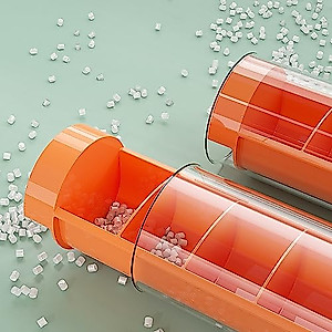 PRTECY Sock Underwear Drawer Organizer Dividers, Multifunctional Cabinet Closet Storage Boxes Wall Mounted Storage Box for Socks, Ties, Data Cable, Spices Organization(White)