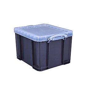 Really Useful Box 35 Litre Transparent Smoke