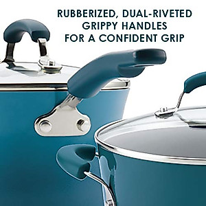 Rachael Ray Brights Nonstick Frying Pan / Fry Pan / Skillet - 12.5 Inch, Blue