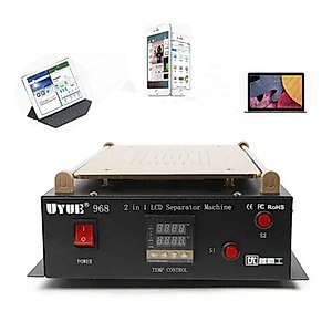14 inch Digital LCD Touch Screen Separator, 110V Touch Screen Glass Separator Repair Machine with Built-in Vacuum Pump Compatible for LCD or LED Screen Assembly for Mobile Cell Phone Tablet Repair