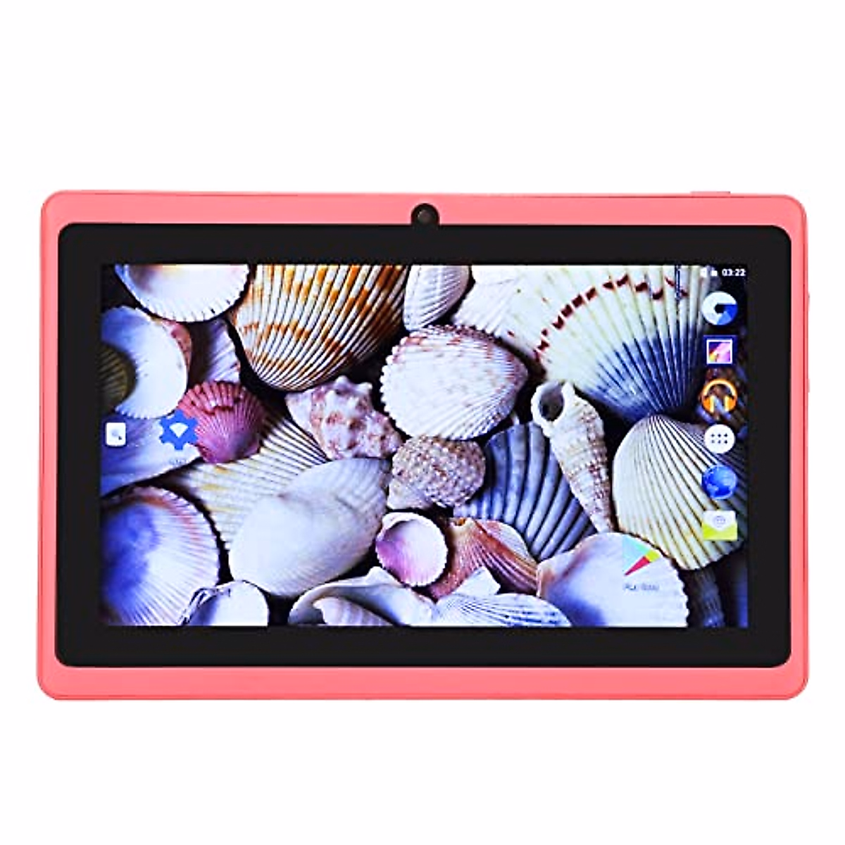 Pegau Children Tablet, HD Display Eye Protection Screen Kids Tablet Supports 32GB Memory Card 7 Inch for Work for Home