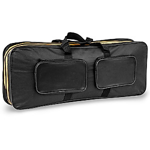 XtremepowerUS Hybrid Crossbow 80 lbs 160 fps Hunting Flashlight Scope Red Light Pointer Combo w/Magazine Capacity + Bag, Black